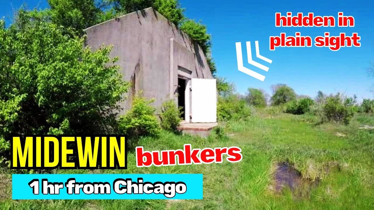 Exploring WWII-era AMMUNITION BUNKERS at Midewin 🌾 just outside Chicago ...