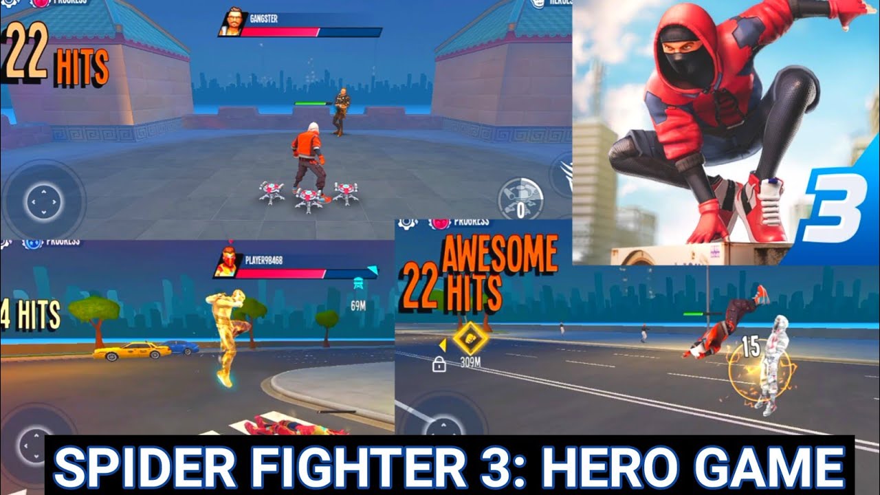 SPIDER FIGHTER 3: HERO GAME🕷 SPIDER FIGHTER 4 IS A FREE-TO-PLAY ...