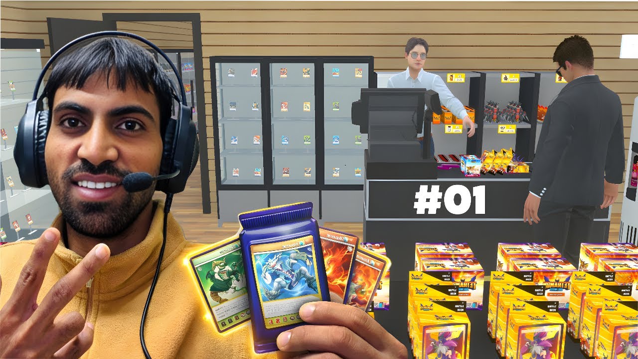 Building My Dream Card Shop | TCG Card Simulator PC - YouTube
