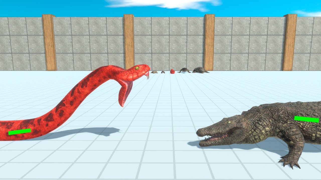 Reptiles Tournament - Animal Revolt Battle Simulator - YouTube