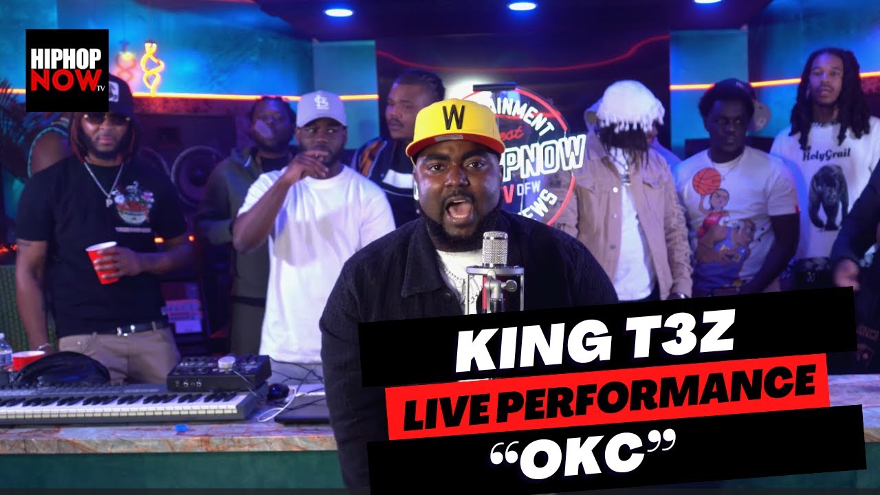 King T3Z - OKC | hiphopnowtv Live Performance - YouTube