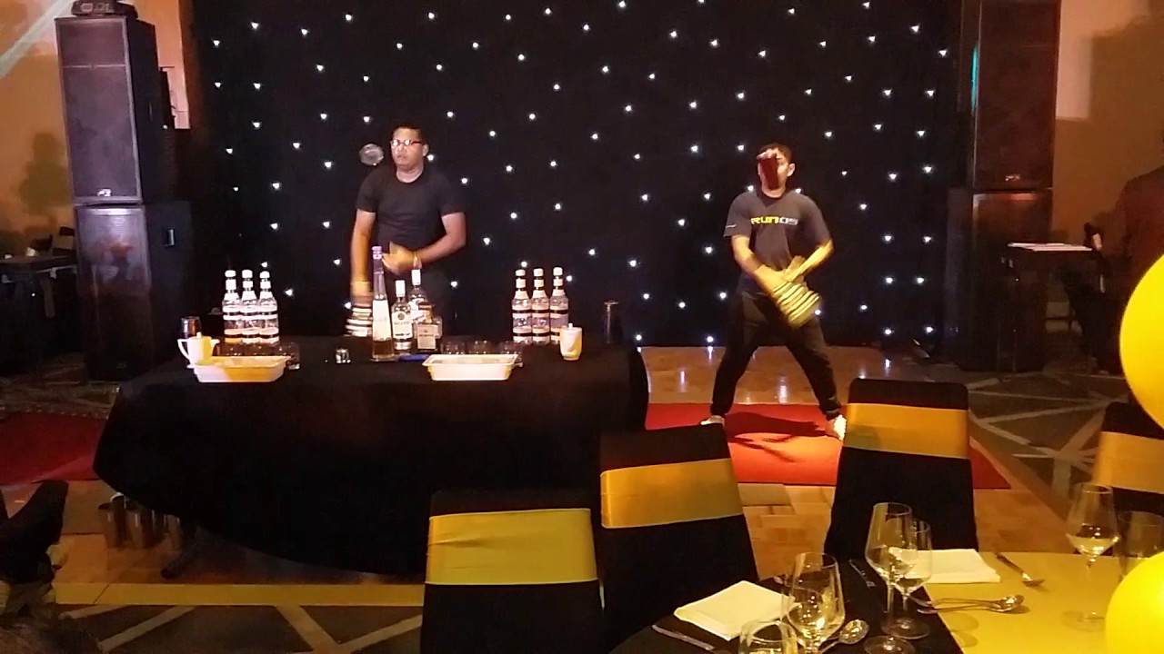 Flair Bartending show in Dubai 2016 - YouTube