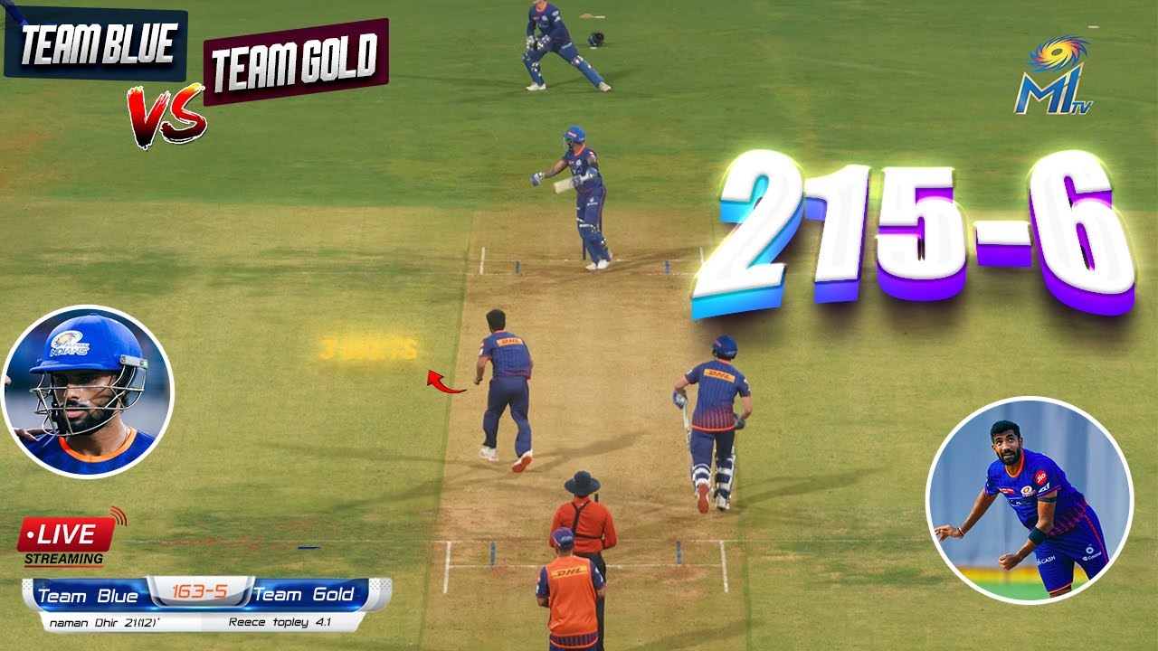 IPL 2025 : Mumbai Indians Practice Match Video 2025 before MI vs SRH ...