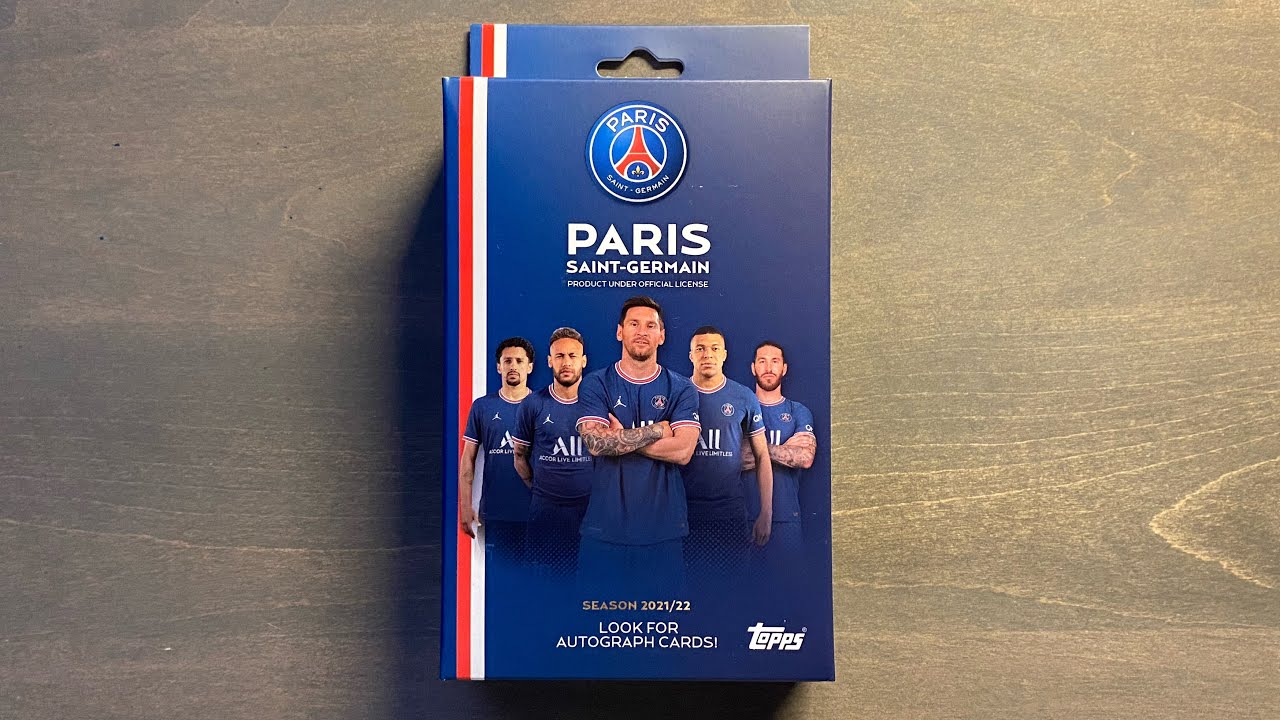 2021/22 Topps PSG Team Set Box Opening - Dreaming Of Mbappe Autos ...