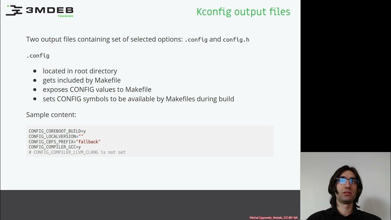 Arch4031 03 coreboot Building 06 Kconfig Output - YouTube