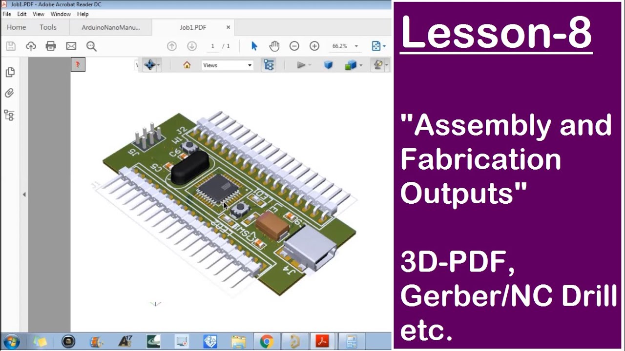 Lesson-8 Fabrication and assembly output generation (Gerber, NC DRILL ...