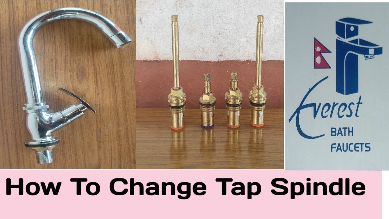 How to change Tap Spindle🤗🤩 - YouTube