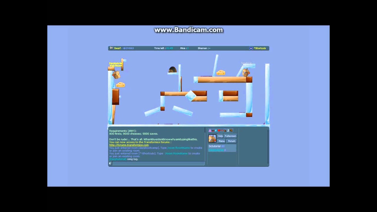 Transformice (Racing) - @274963 Speedrun (Improved!) - YouTube