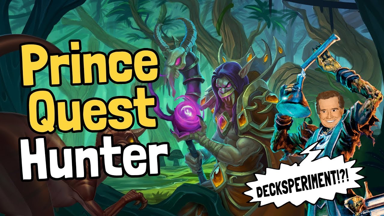 Prince Quest Hunter Decksperiment - Hearthstone - YouTube