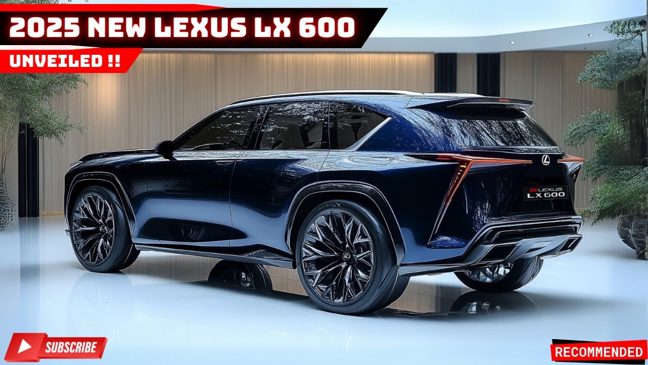 Unveiling the 2025 Lexus LX 600: A Luxurious Pinnacle of Power and ...