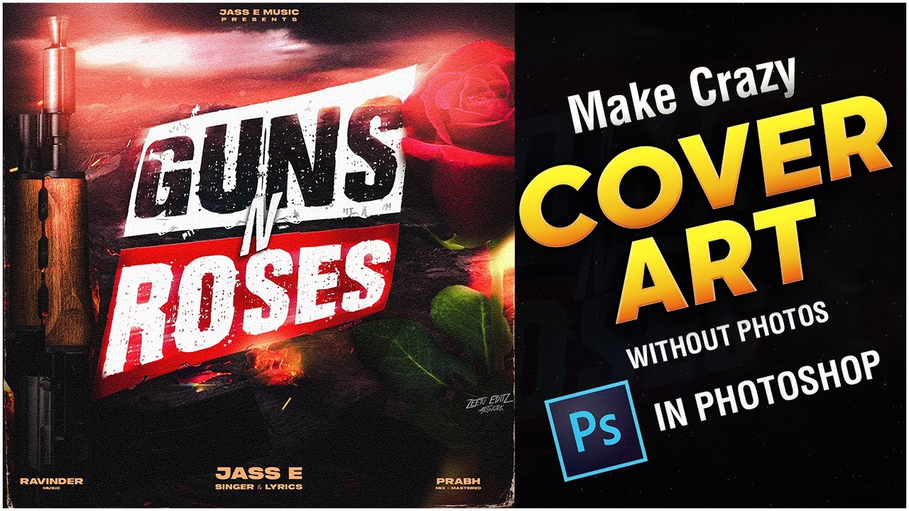 NEXT LEVEL Concept Cover Art Design in Photoshop | Full Breakdown - YouTube