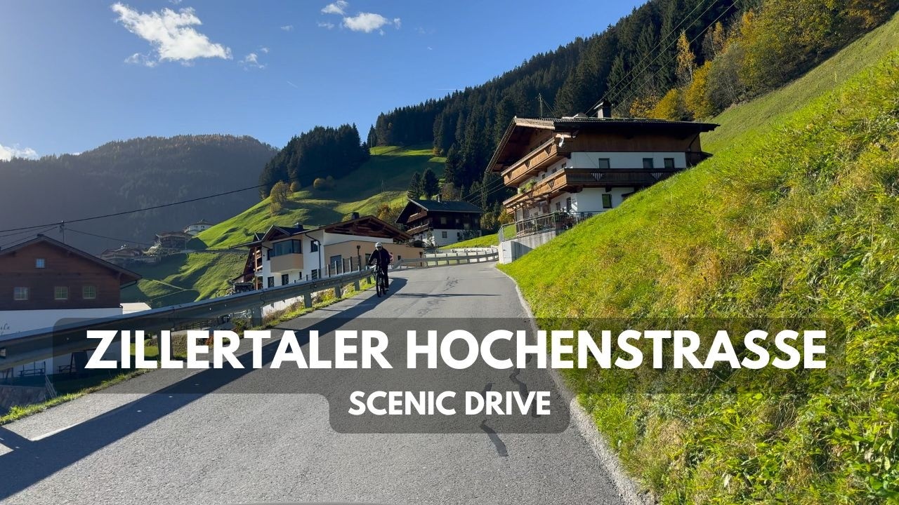 Zillertaler Höhenstraße | Scary steep road | 4k HDR Dolby Vision ...