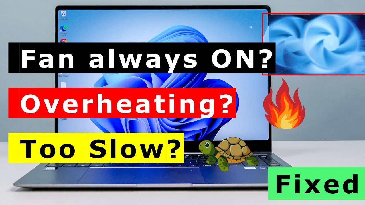 Computer Fan is Always ON & Keep Running Constantly ? Overheated? Slow ...