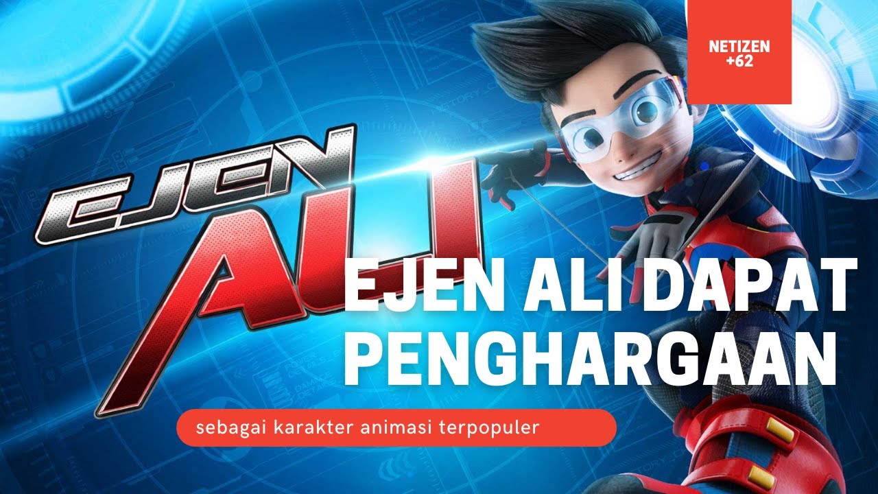 Dapat Penghargaan Kategori Karakter Animasi Terpopuler Ejen Ali - YouTube