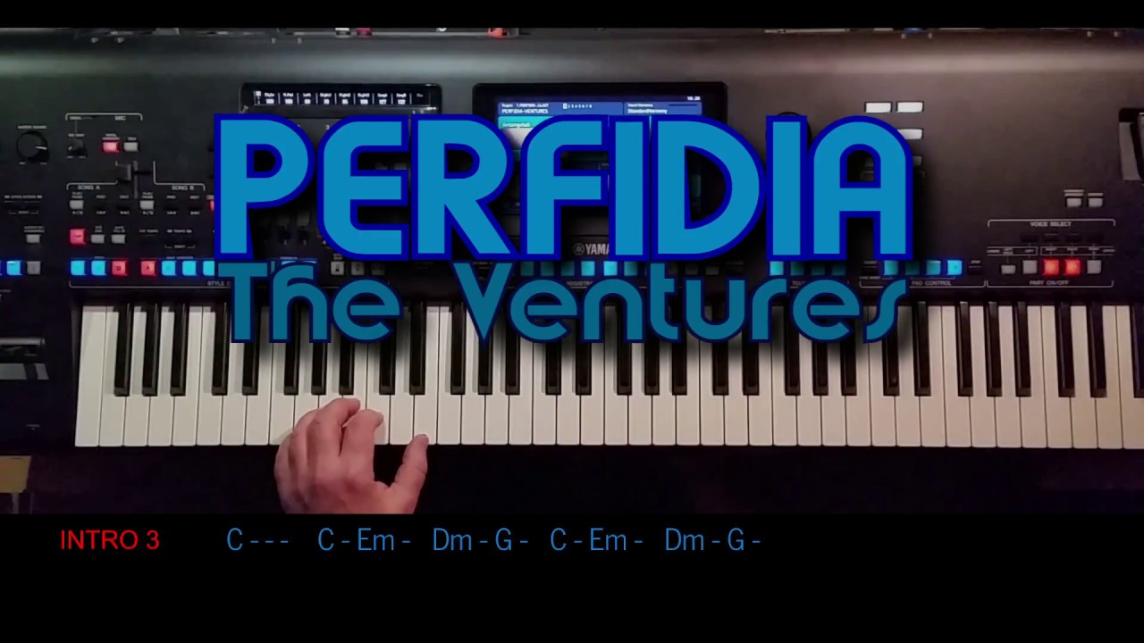 Perfidia - Ventures, Cover, eingespielt mit titelbezogenem Style auf ...