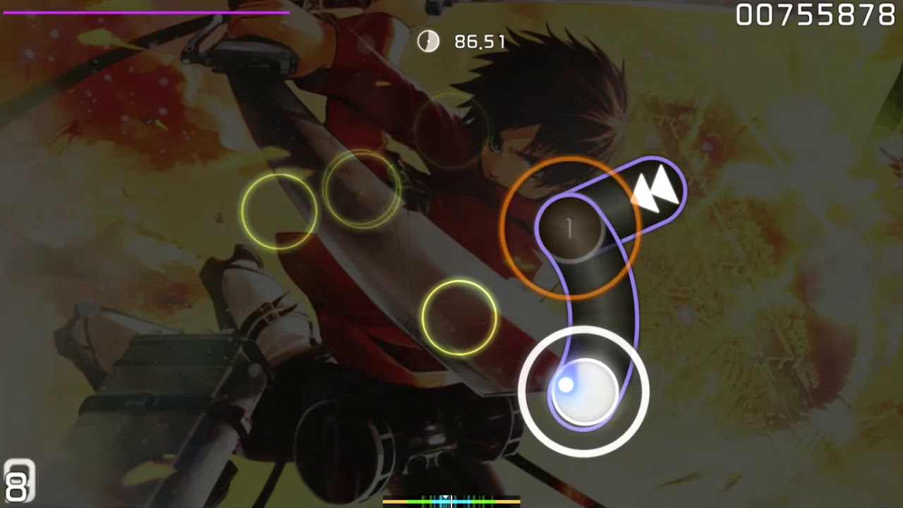 Osu gameplay - YouTube