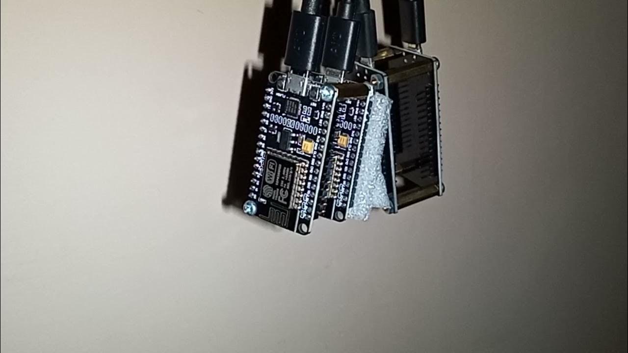 Duino Coin (DUCO) Mining Using 4 ESP8266 - YouTube