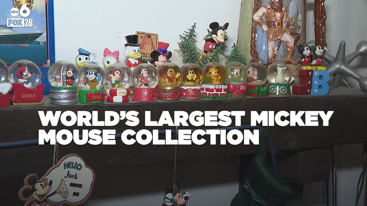 Inside Ohio man’s world-record Mickey Mouse collection - YouTube