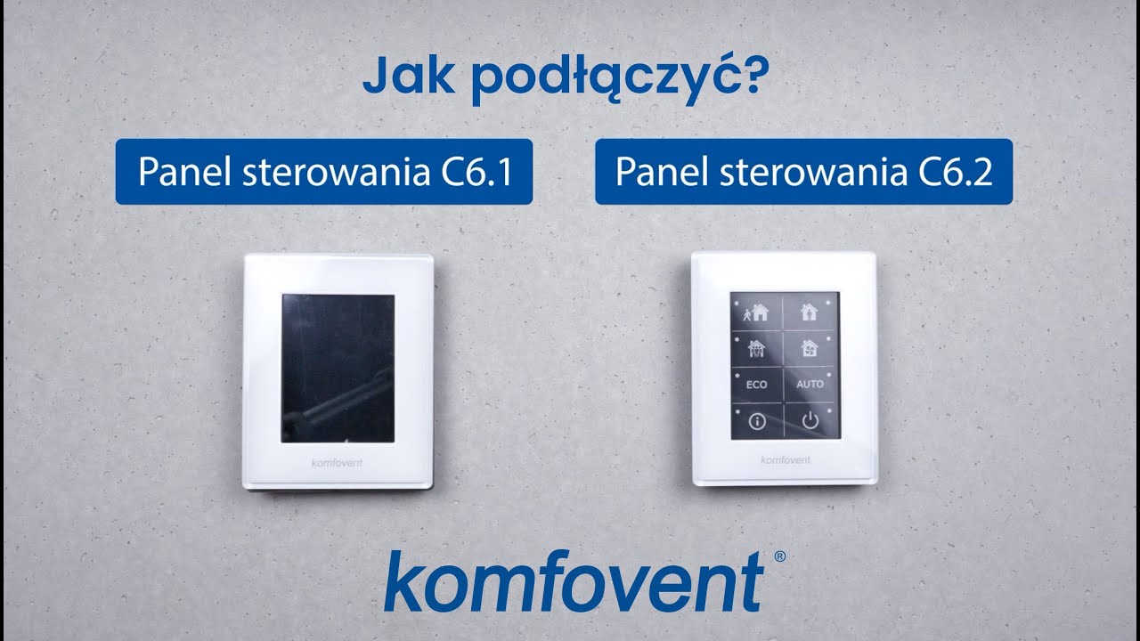 Jak podłączyć panel sterowania C6.1 oraz C6.2? - YouTube