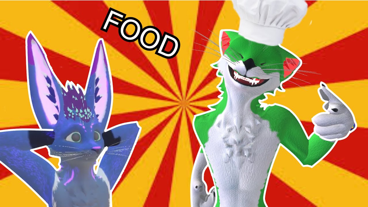 Furry Learn's To Cook on VRChat! - YouTube