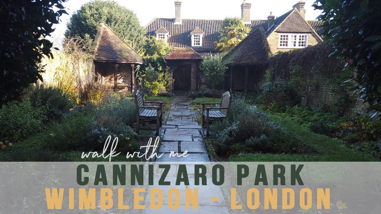 Cannizaro Park Wimbledon London - relaxing walk - YouTube
