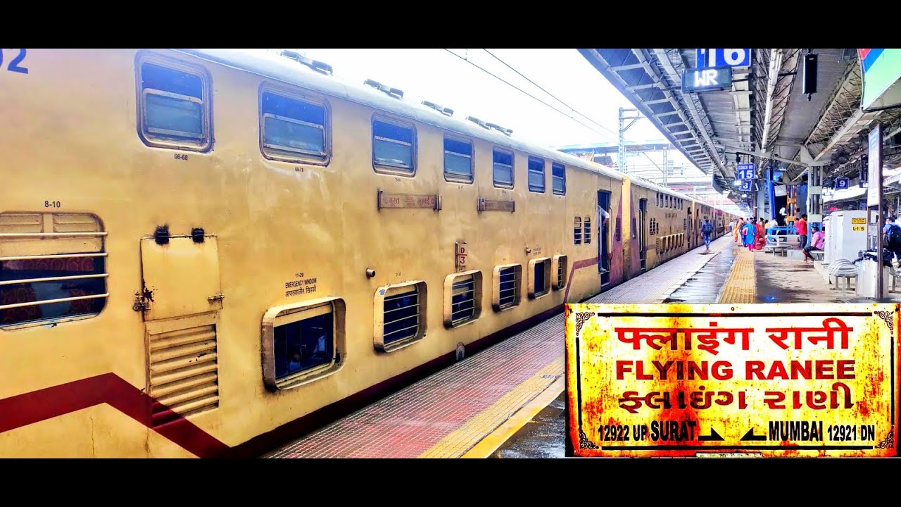 Surat to Mumbai by Flying Ranee | India's only non AC Double Decker SF ...