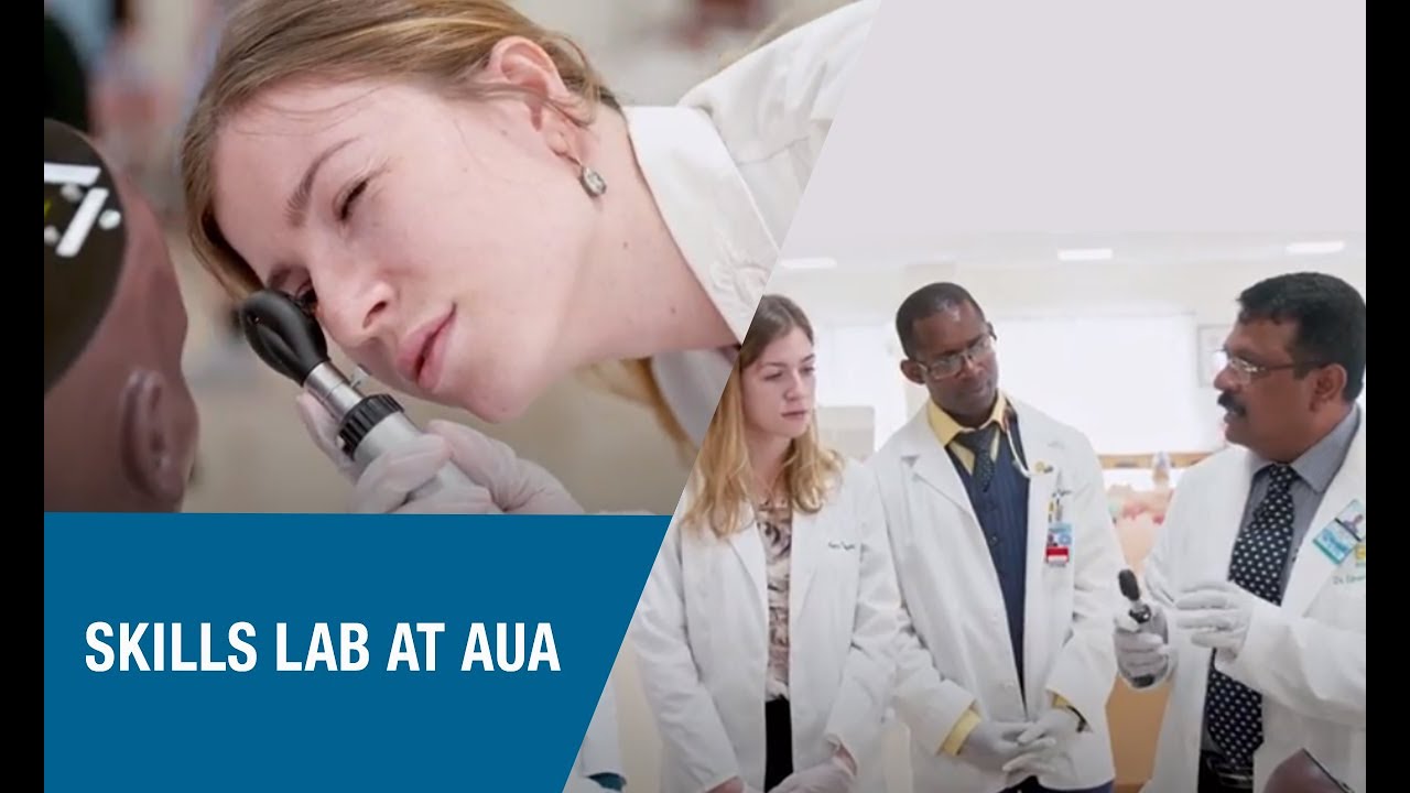 Skills Lab at AUA - YouTube