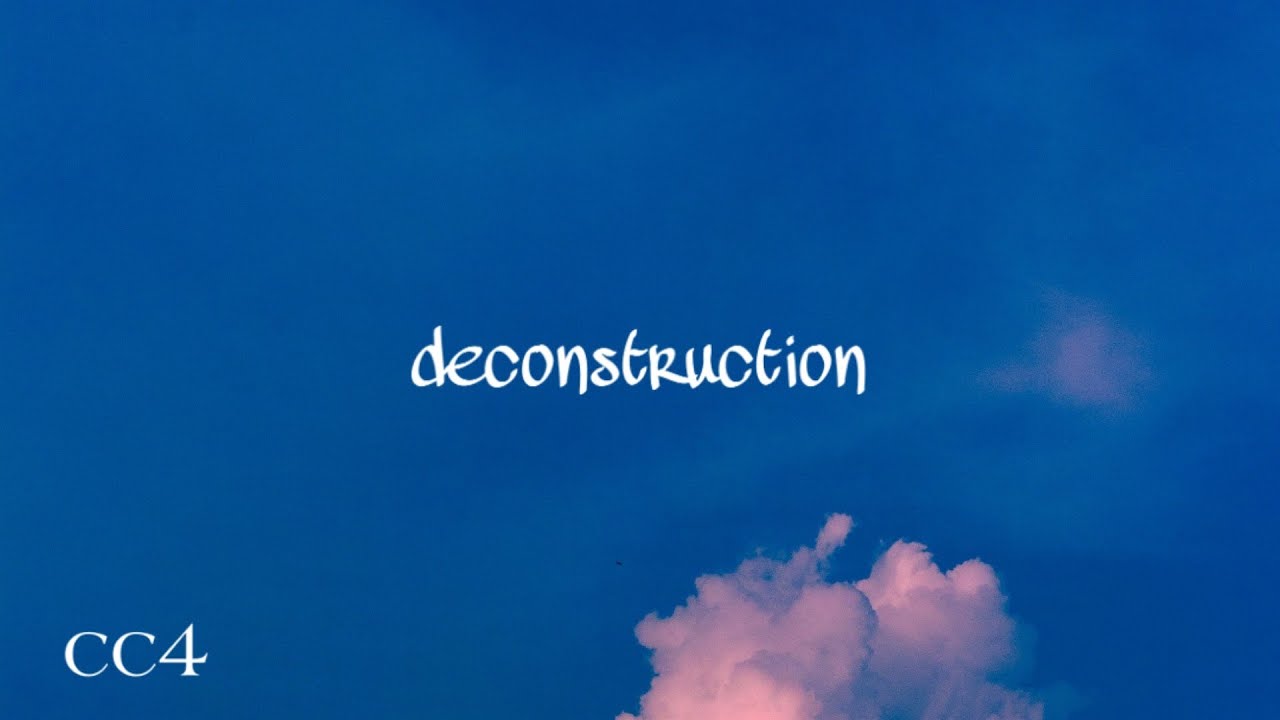 Lecrae - Deconstruction (Lyrics) - YouTube