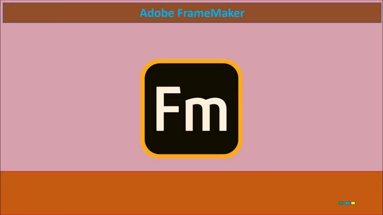 Adobe FrameMaker & Its Features - YouTube