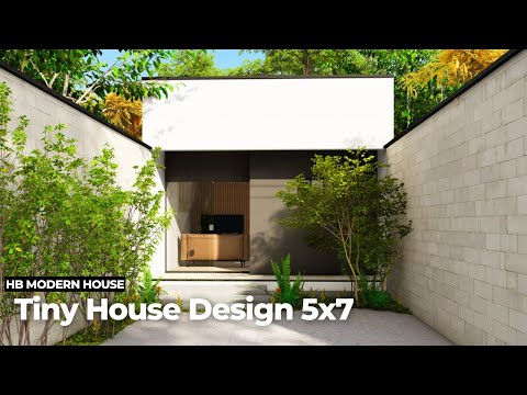 (5x7) TINY HOUSE MINIMALIST | Tiny House