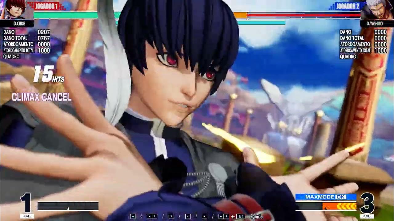 KOF XV CHRIS OROCHI COMBO 100% - YouTube