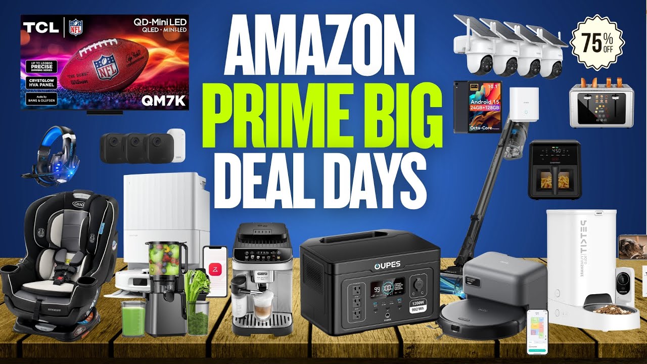 30 Early October Amazon Prime Day Big Deals 2025 (ACT FAST!) - YouTube