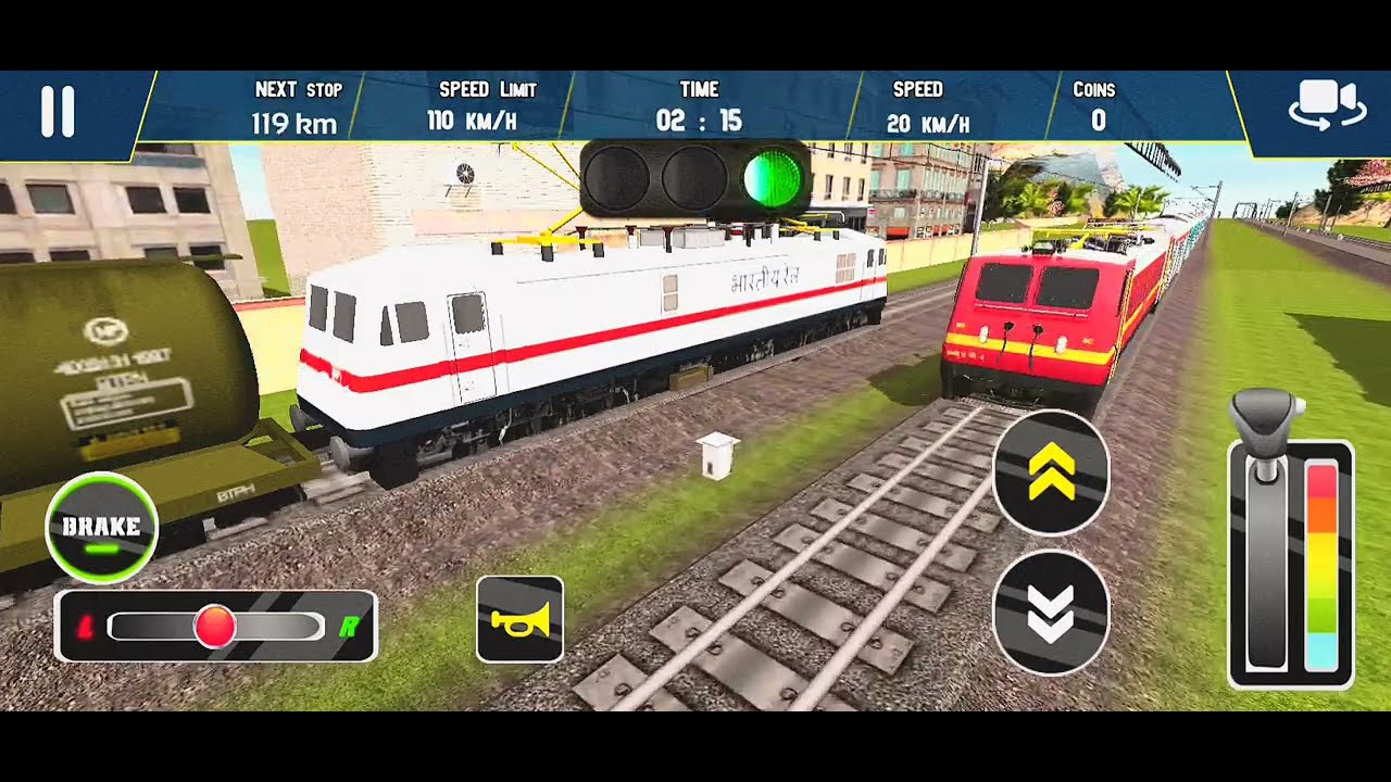 Powerful DOUBLE DIESEL Trains Single ELECTRIC Trains Full SPEED ...