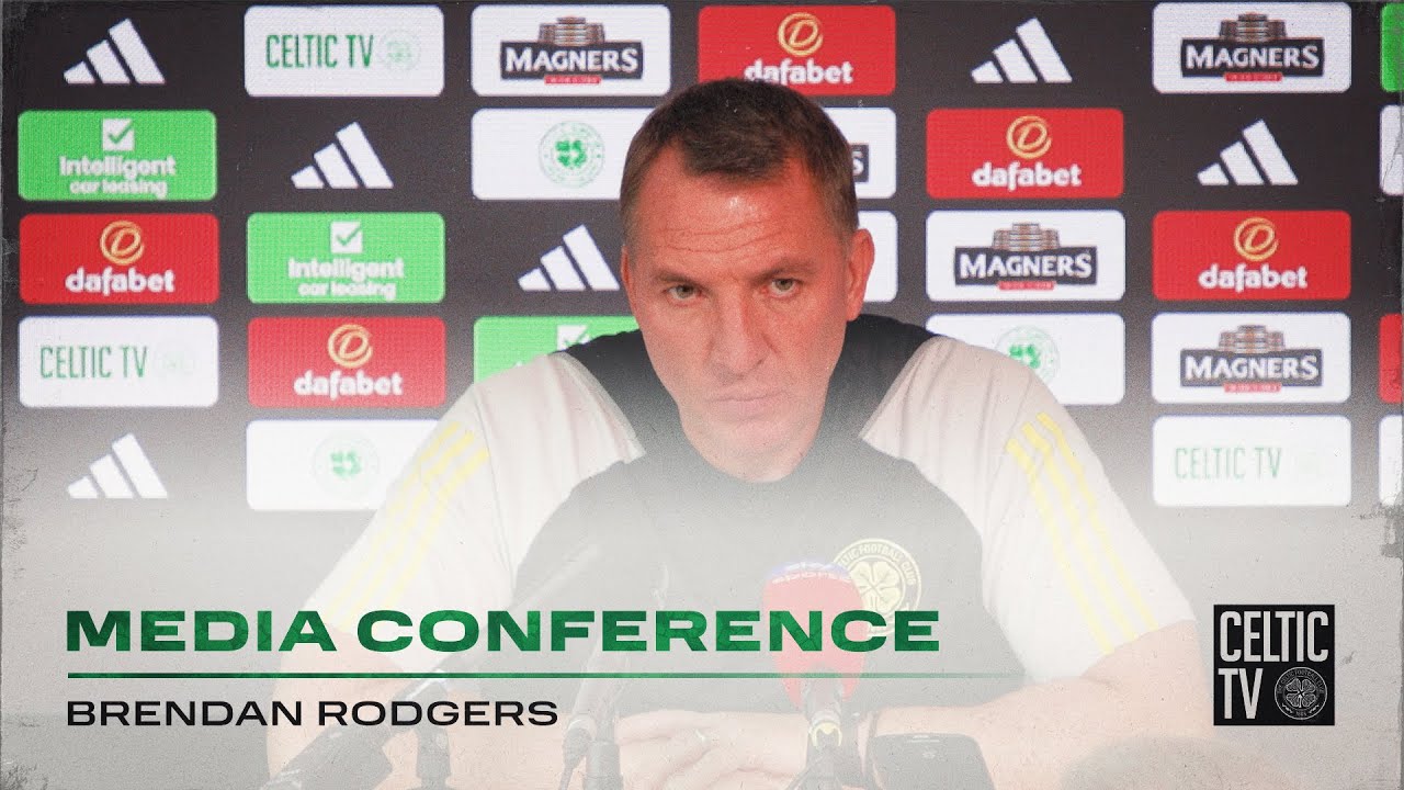 Full Celtic Media Conference: Brendan Rodgers (12/04/24) - YouTube