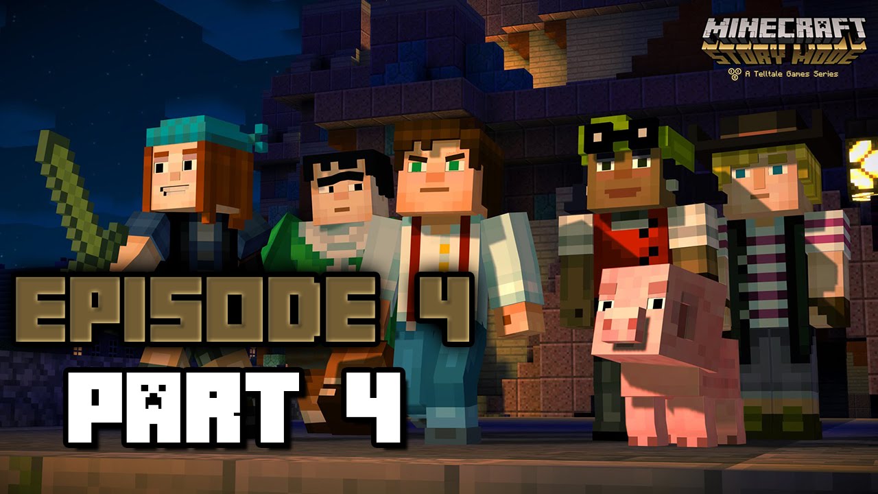 Minecraft Story Mode Walkthrough Episode 4 - Part 4 (w/ Commentary ...