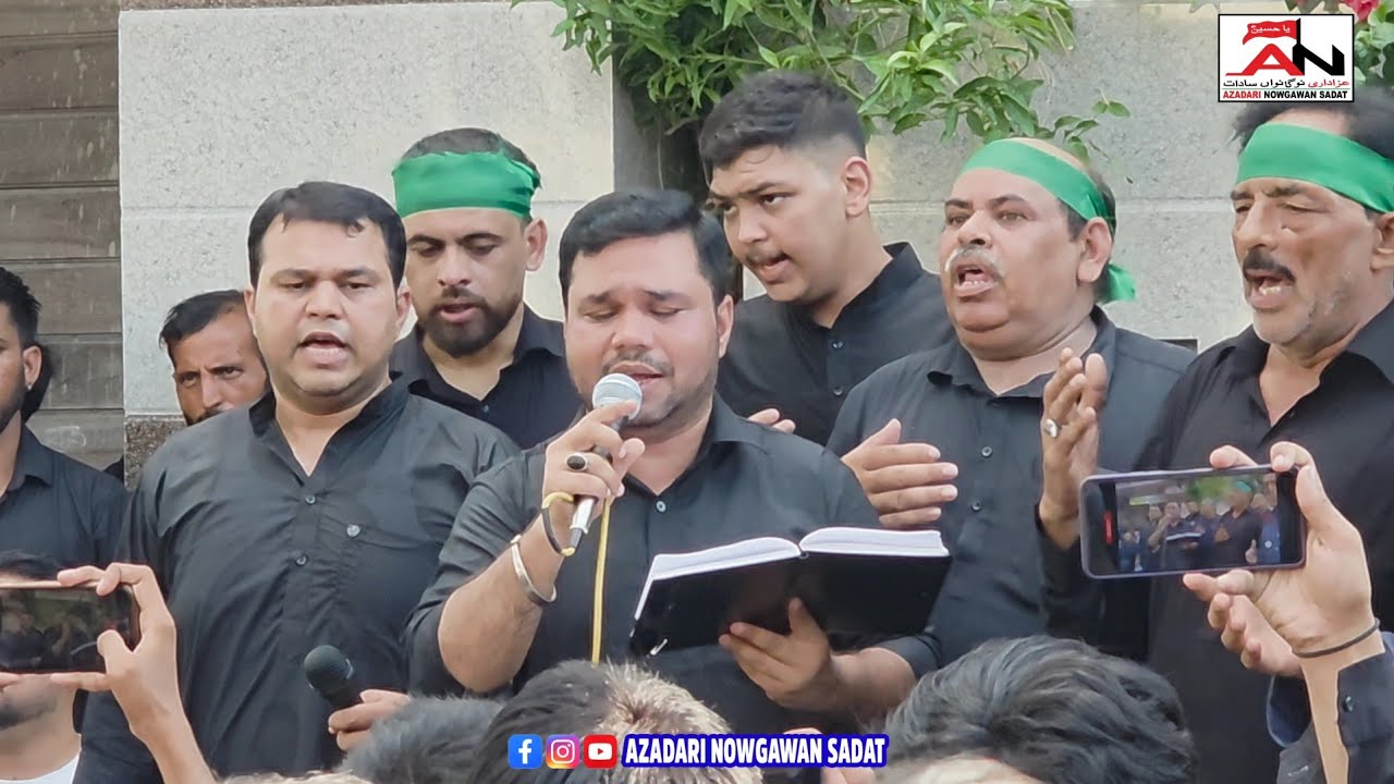 Ayaz Abbas Noha~1 Muharram Anjuman-e-Yadgar-e-Hussaini Nowgawan Sadat ...