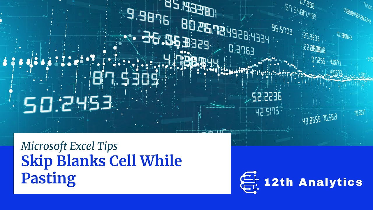 Skip Blank Cells While Pasting In Microsoft Excel YouTube skip-blank-cells-while-pasting-in-microsoft-excel-youtube