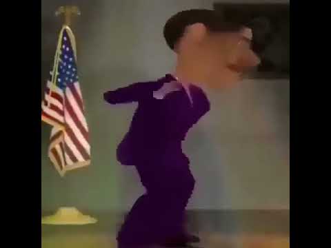 Animated Obama dancing to Mario music meme - YouTube