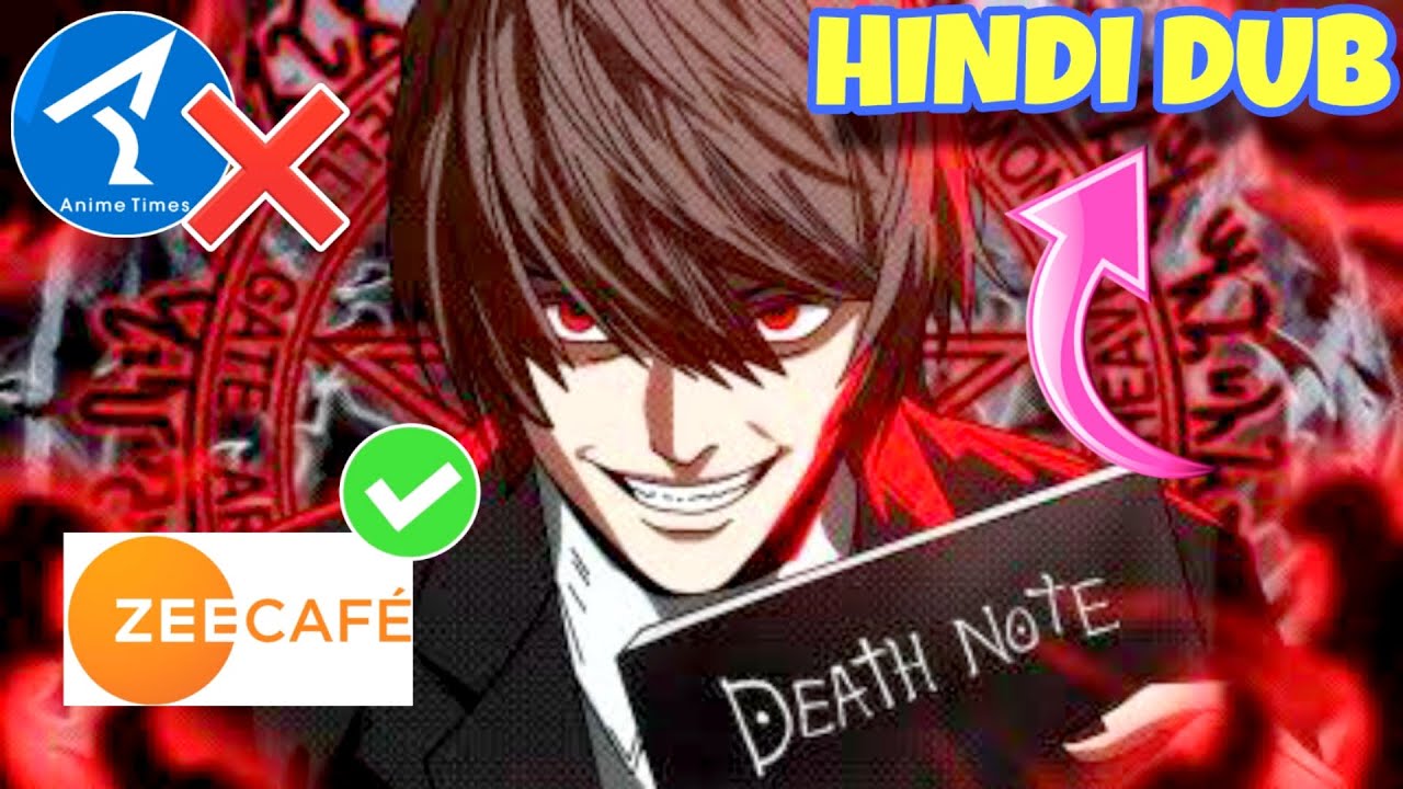 Death Note Hindi Dub Release Date Confirmed | Death Note | Hindi Dubbed ...