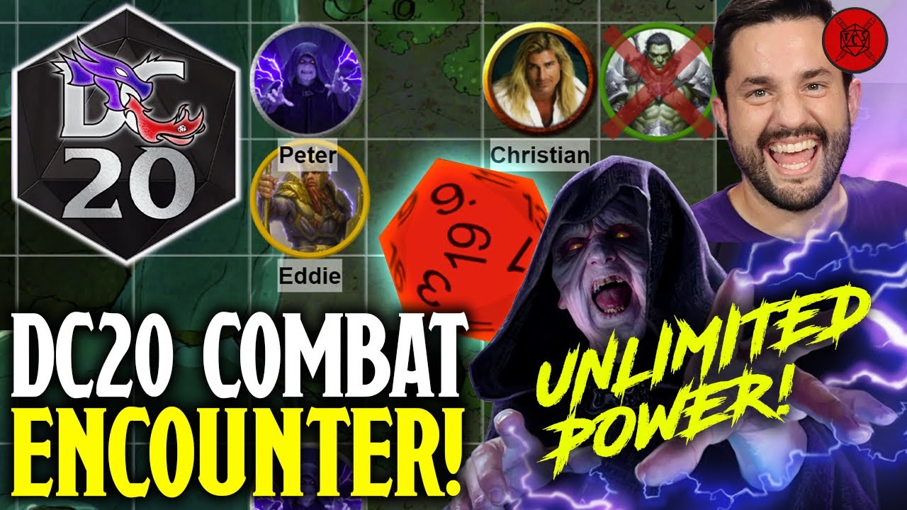 D20's For DAMAGE!!! We Play A Full DC20 TTRPG Combat Encounter And ...
