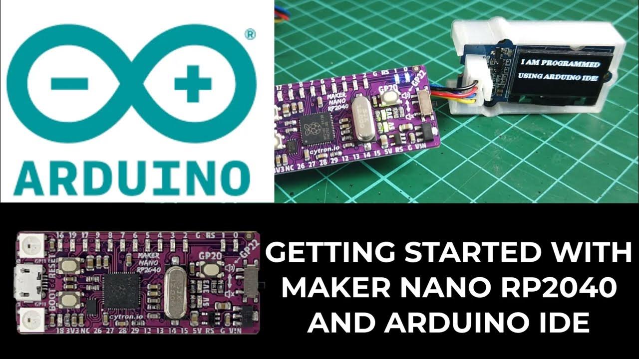Programming The Maker Nano RP2040 With Arduino - YouTube