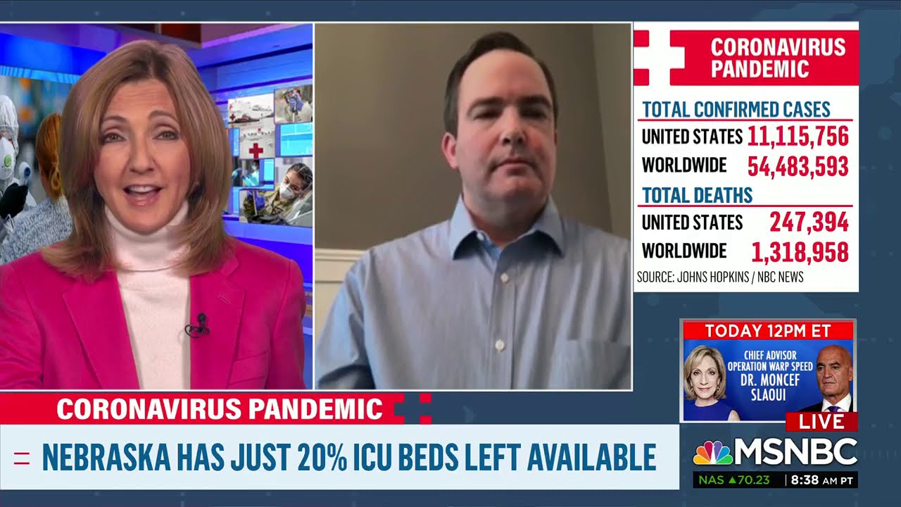 A stark warning about COVID-19, Dr. Dan Johnson, MSNBC - Nebraska ...
