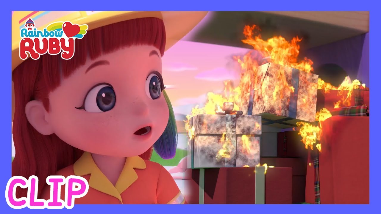 ENGSUB 🔥彩虹小镇着火了！大家却以为是放烟花 危险极了 ⚠️| clip | Rainbow Ruby S6 | 儿童卡通 - YouTube