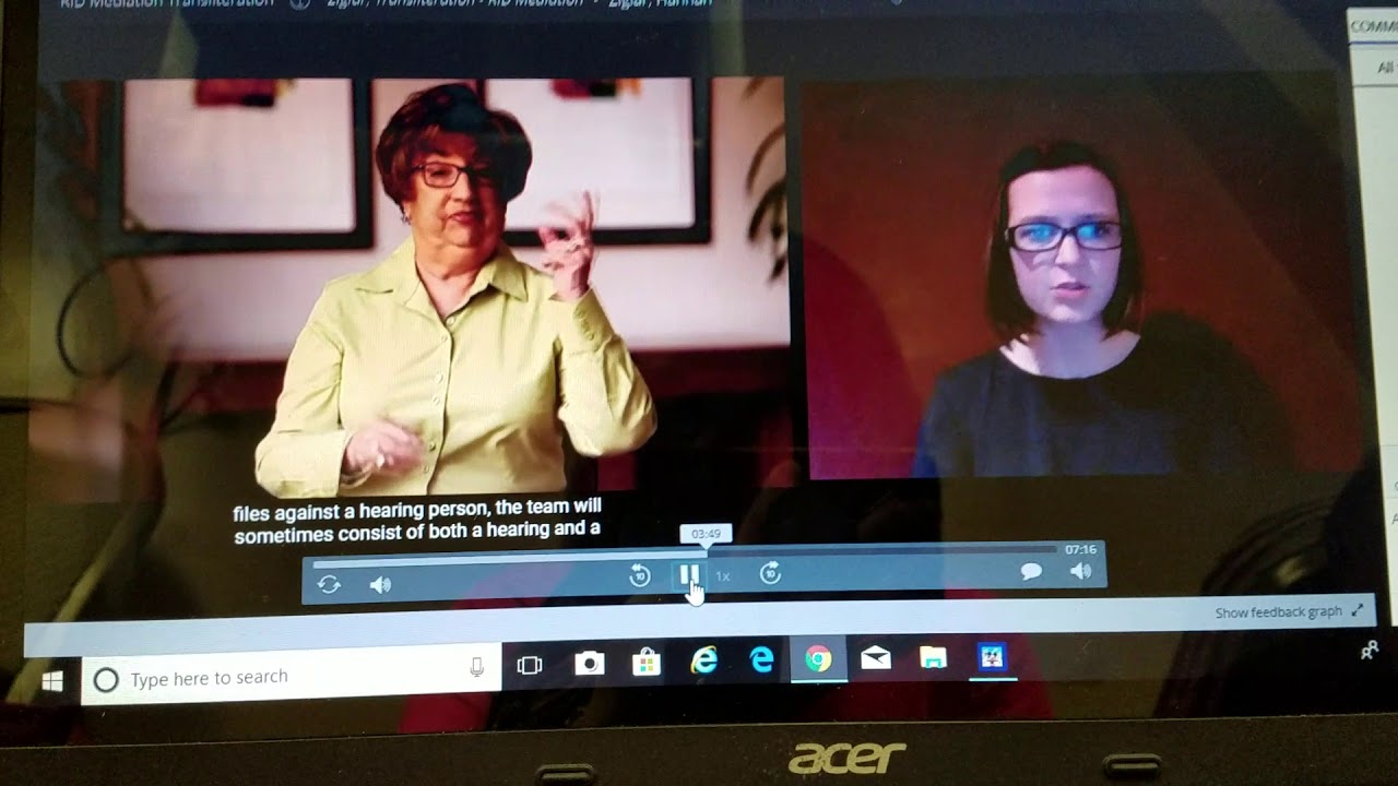 Transliteration Judith Gilliam - YouTube