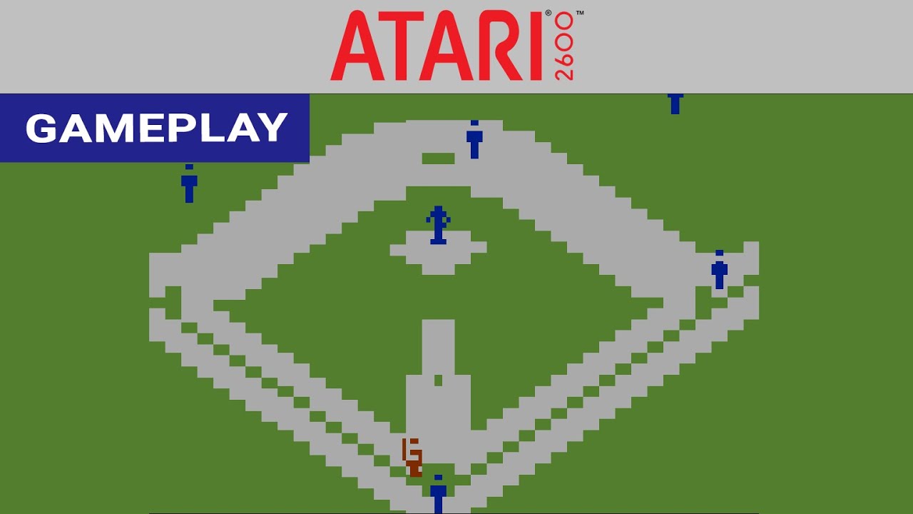 Super Challenge Baseball (Atari 2600) - Gameplay Clip [HD ...