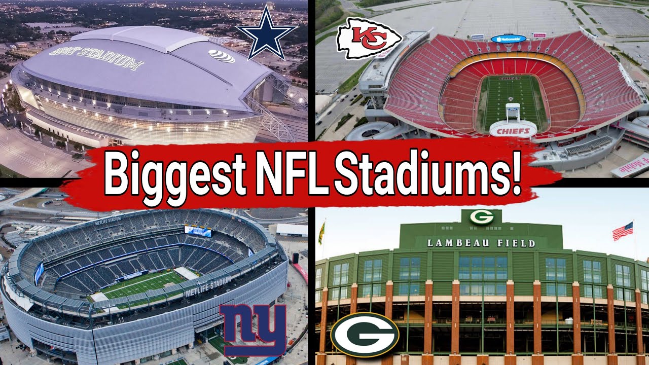 2025 NFL Stadiums Ranked by Capacity – Biggest & Most Iconic Venues ...