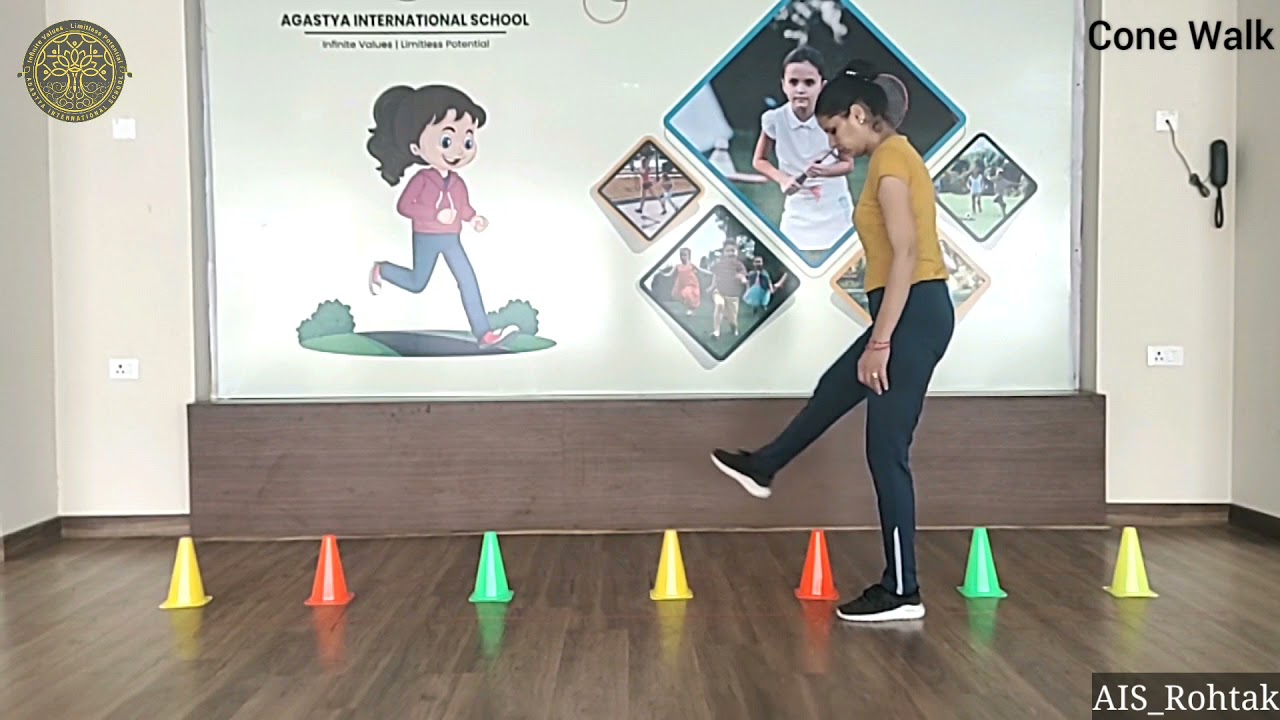 Motor Skill Development | Cone Walk - YouTube