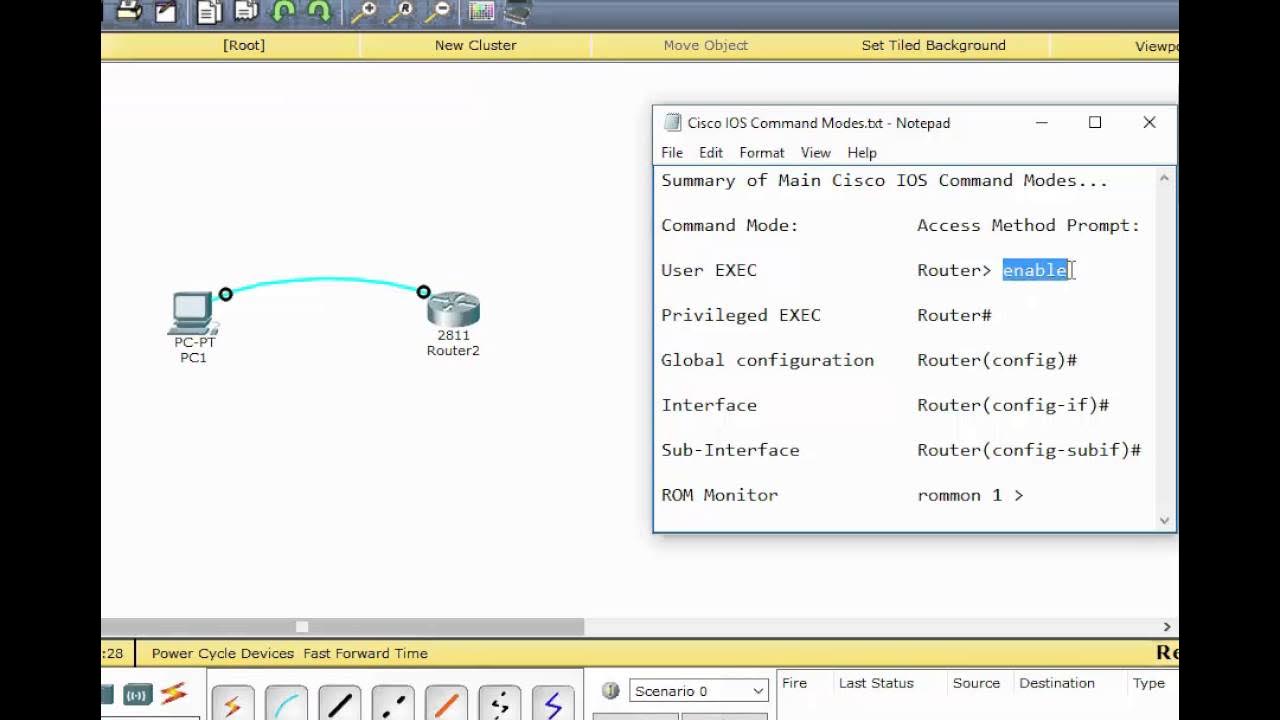 Basic Cisco IOS Command Modes - Cisco CCNA Training - YouTube