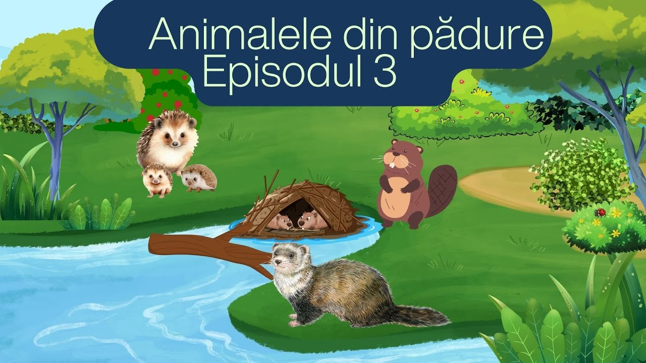 Animalele din pădure Episodul-3 Acest episod fetița Emma povestește ...