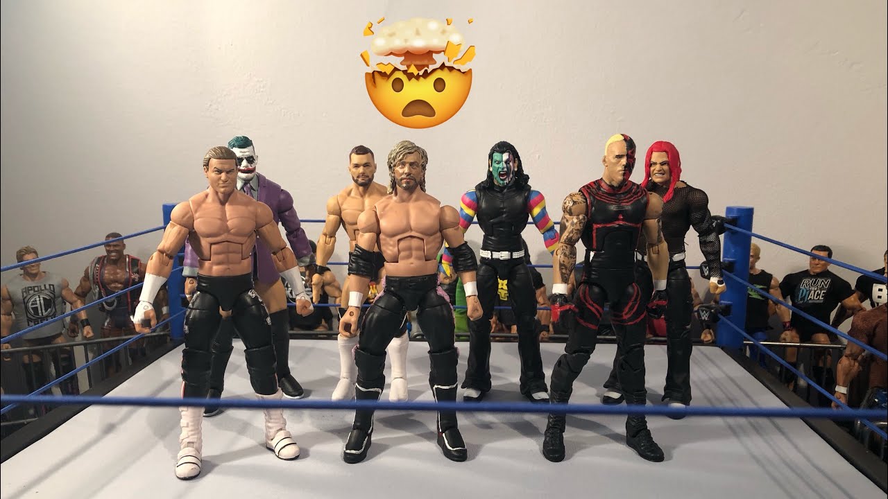 INSANE CUSTOM WWE FIGURES AEW - YouTube